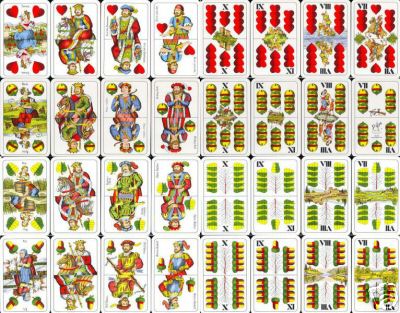 Hungarian Playing Cards Deck of 32 Cards | eBay